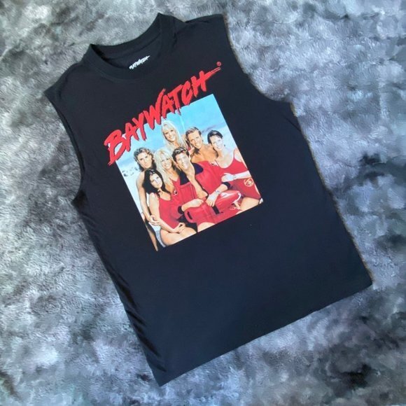 Urban Outfitters | Shirts | Baywatch Graphic Muscle Tee | Poshmark